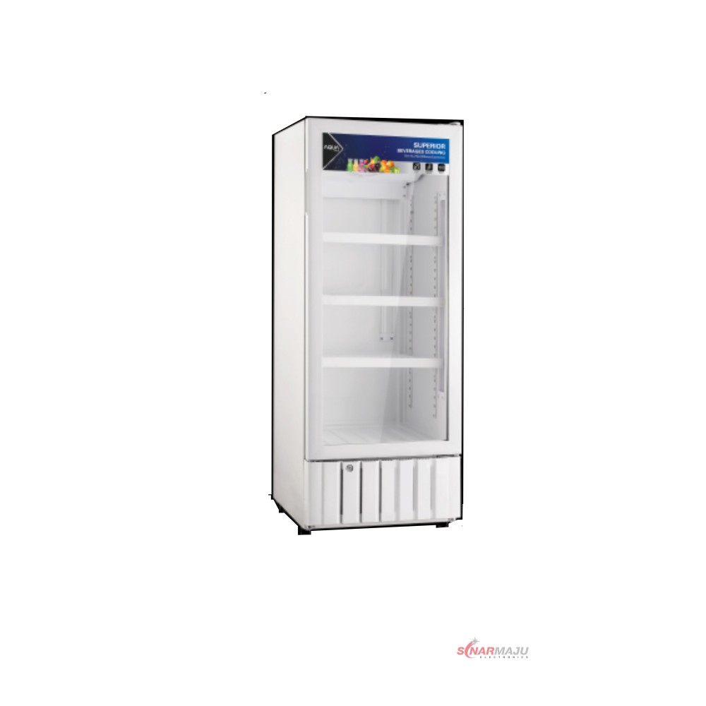 Showcase 1 Pintu AQUA 180 Liter Display Cooler AQB-190