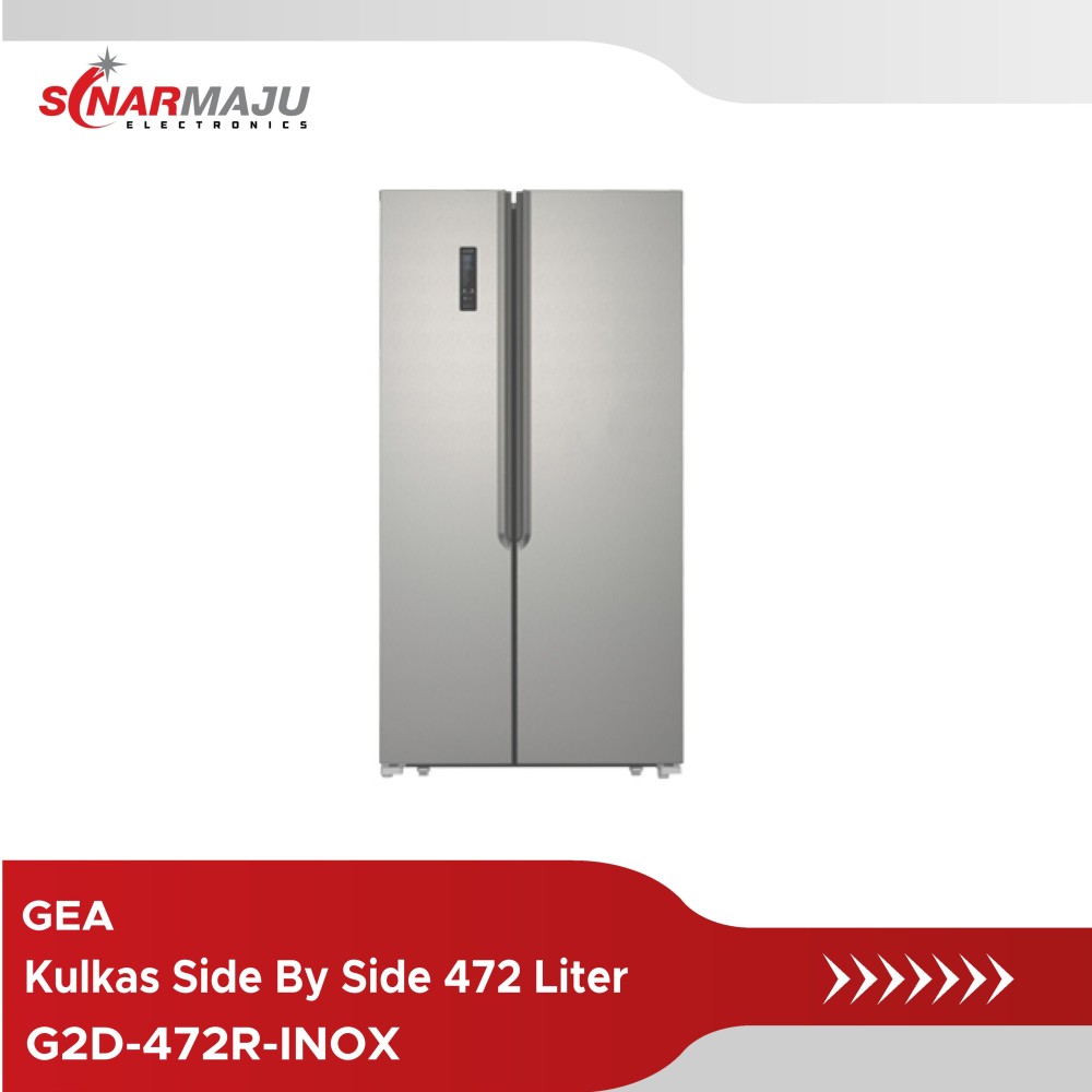 Kulkas Side By Side GEA 472 Liter G2D-472R Inox