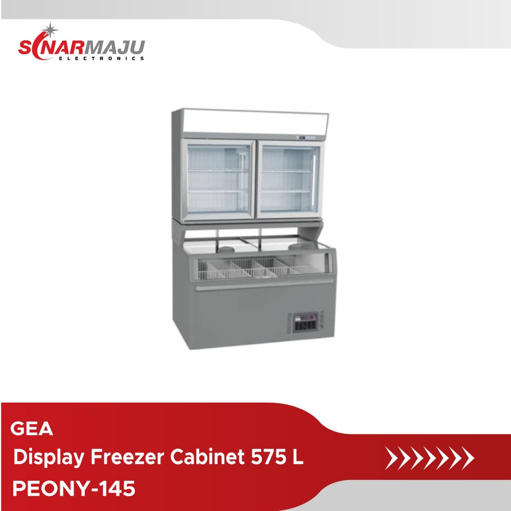 Combi Display Freezer GEA Minimarket Cabinet 575 Liter PEONY-145