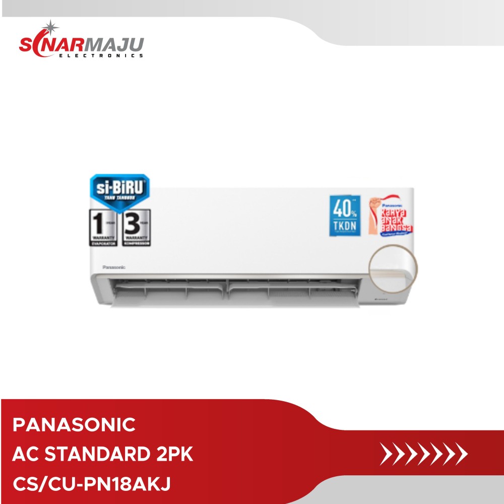 AC STANDARD PANASONIC 2 PK CS/CU-PN18AKJ (UNIT ONLY)