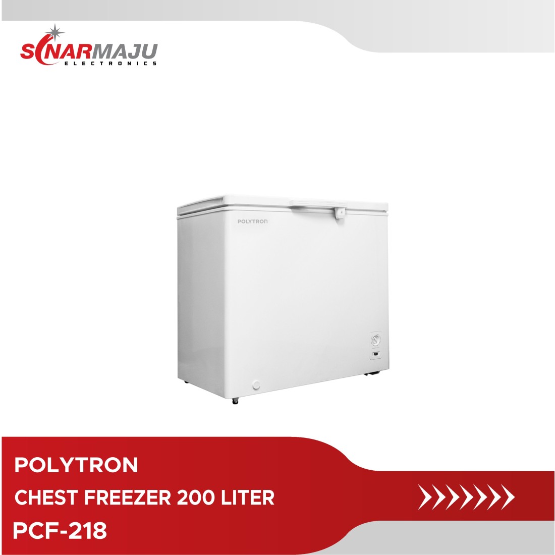 Chest Freezer Polytron 200 Liter PCF-218