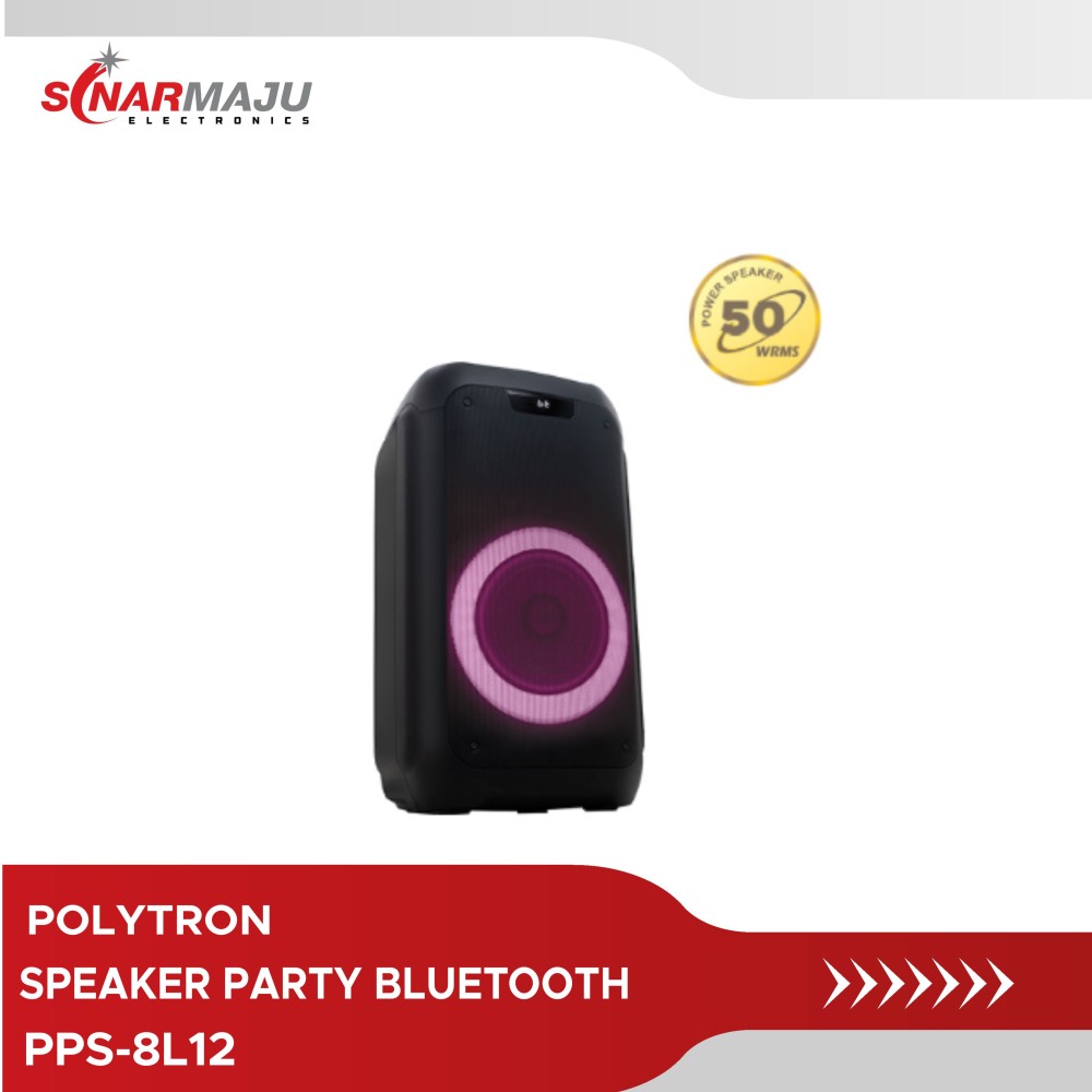 Speaker Party Polytron Bluetooth PPS-8L12