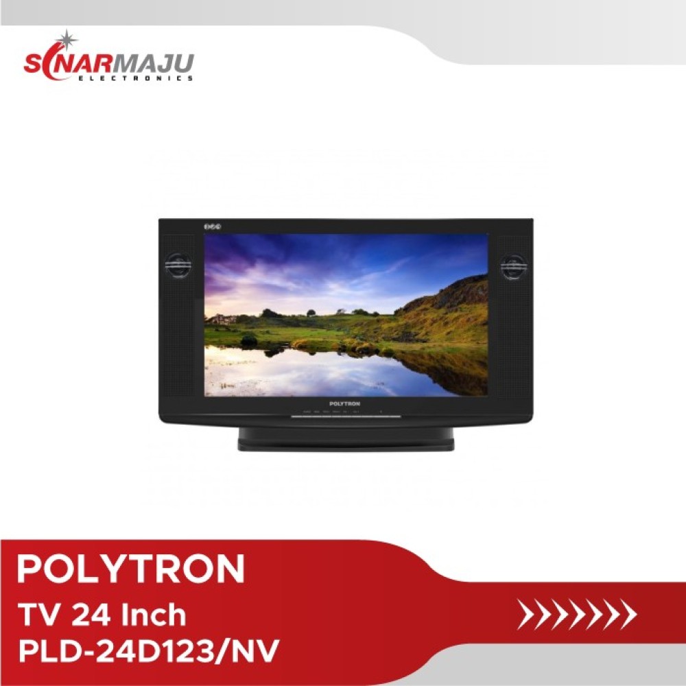 Polytron LED TV 24 Inch HD Ready PLD-24D123/NV