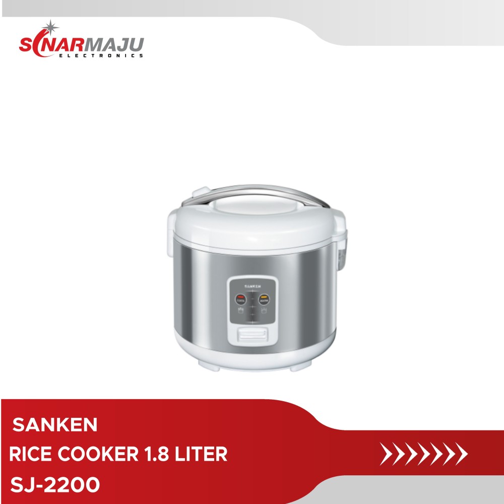 Rice Cooker 1.8 Liter Sanken SJ-2200