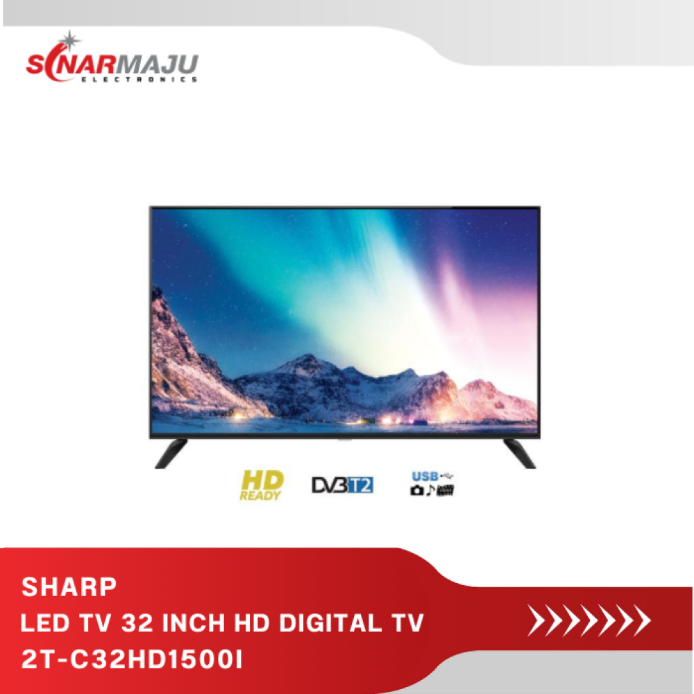 Led TV 32 Inch Sharp HD Digital TV 2T-C32HD1500I