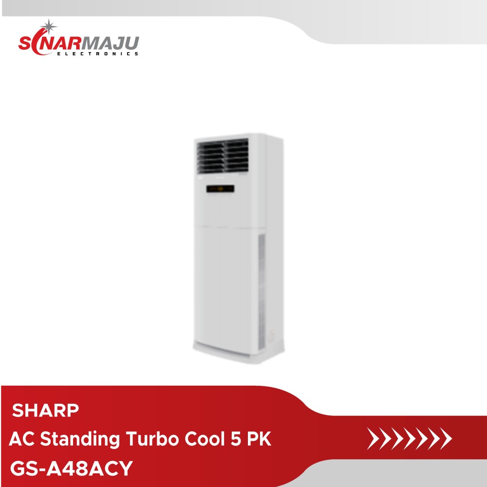 AC Floor Standing 5 PK SHARP Turbo Cool Series GS-A48ACY (Unit Only)