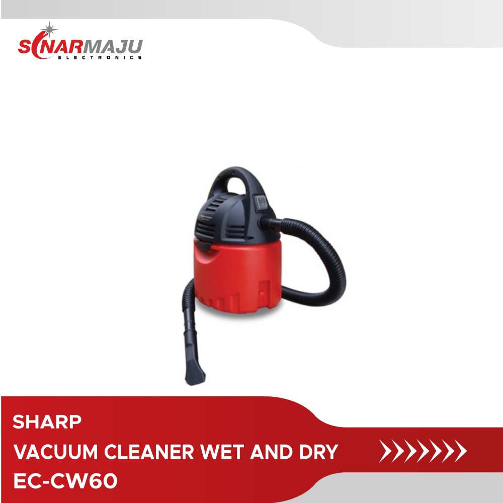 Sharp Vacuum Cleaner Wet and Dry EC-CW60