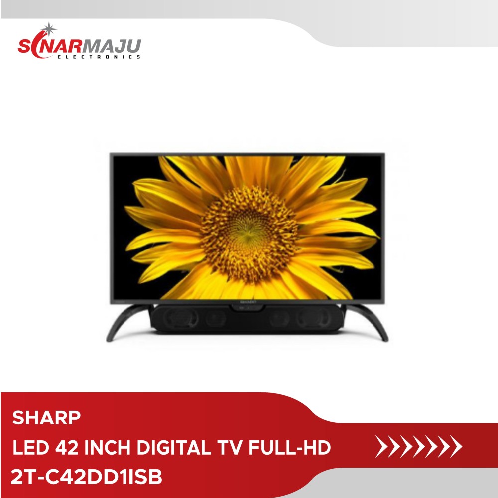 LED TV 42 Inch SHARP Digital TV Full HD 2T-C42DD1ISB