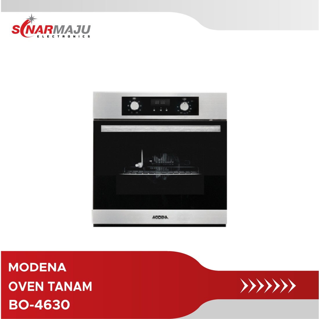 Built-In Gas Oven Modena 67 Liter BO-4630