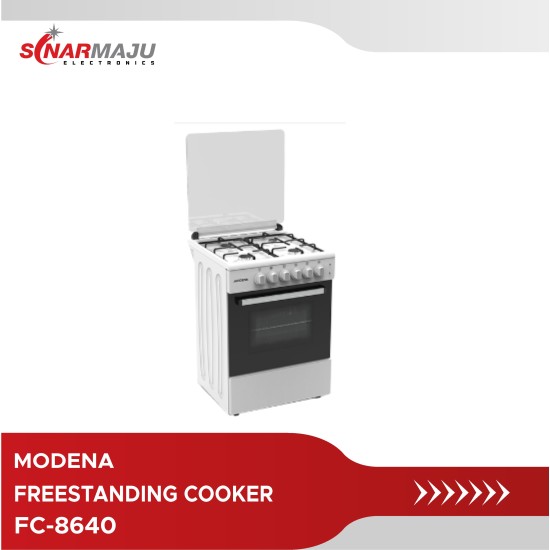 Kompor Gas Freestanding dan Oven Gas Cooker Modena FC-8640
