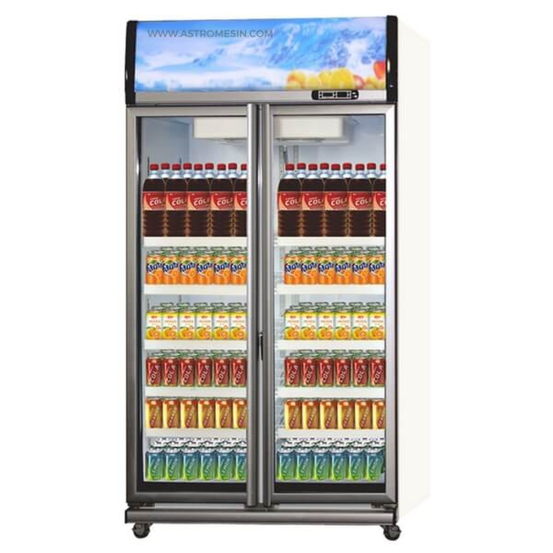Polytron Showcase 2 Pintu 1000 Liter SCN-1020