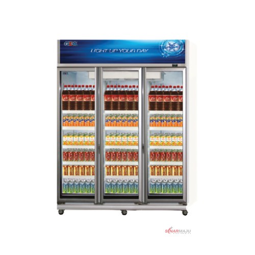 Showcase GEA Pendingin Minuman 1 pintu 290 Liter Expo-37FR