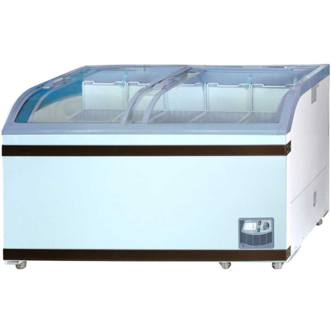 GEA Sliding Curve Glass Freezer 500 Liter SD-500BY