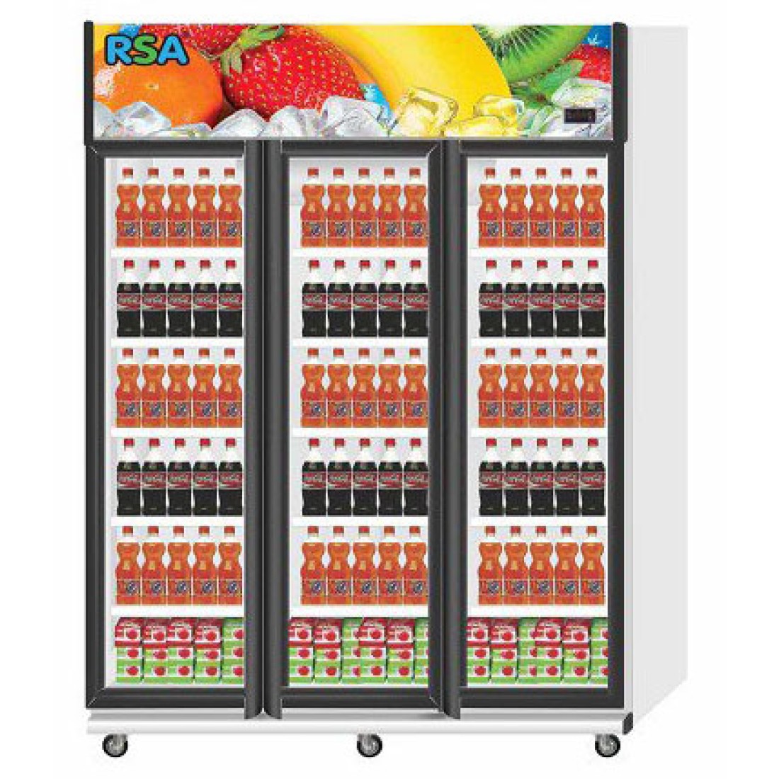 RSA Showcase Display Cooler Amethyst - 1350 Liter
