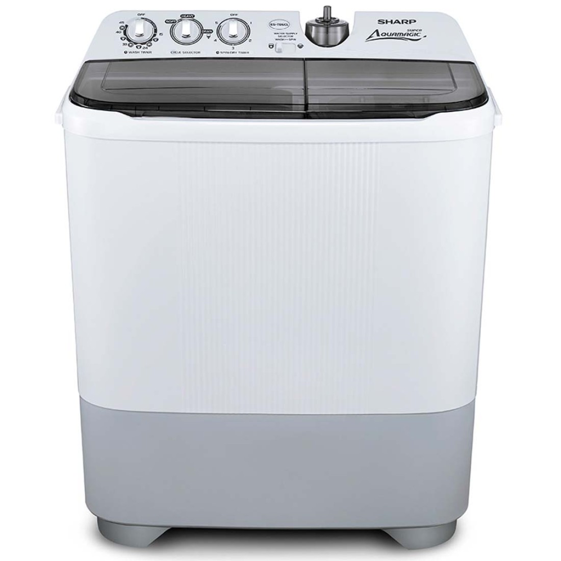 Sharp Mesin Cuci 2 Tabung 8 Kg Twin Tub ES-T86CL-H